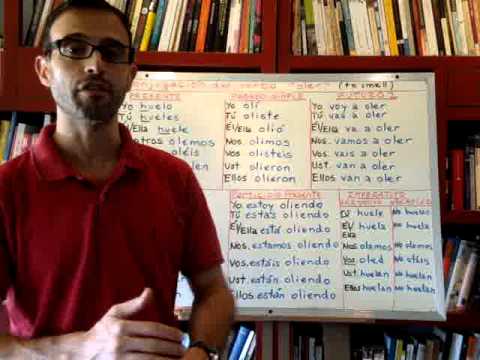 Free Spanish Lessons 266: Spanish verb OLER (to smell) 2/2