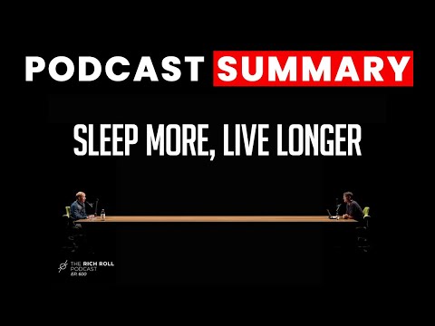 The #1 Health Habit You're Ignoring | Dr. Matthew Walker | The Rich Roll Podcast