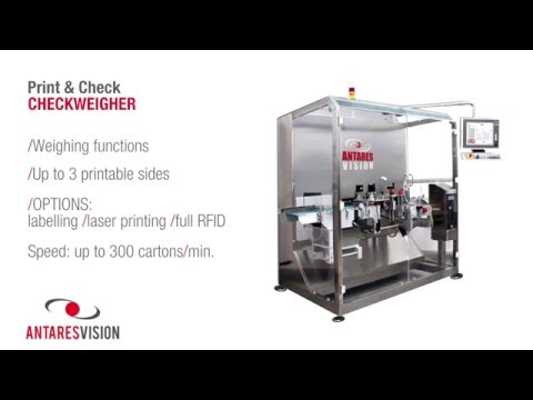 Antares Vision Group | Print & Check Checkweigher