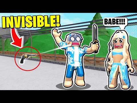 Using INVISIBLE Glitch To Troll EDATING TEAMERS In Murder Mystery 2! (Roblox)