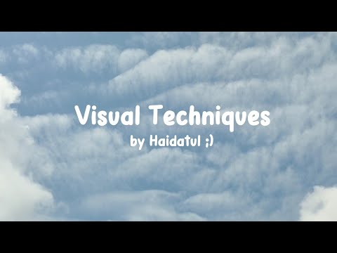 VISUAL TECHNIQUES: Vectors, Reading Path & Gaze