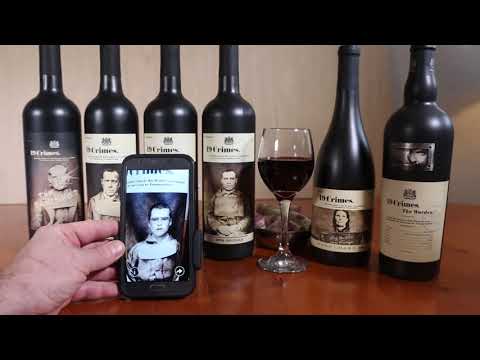 AR TALKING WINE BOTTLE 19 Crimes Wine