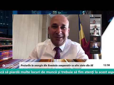 Bogdan Badea, Hidroelectrica, la Forumul Energiei Online by Financial Intelligence 2020