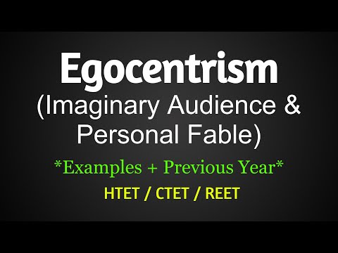 Egocentrism (Imaginary Audience & Personal Fable) | Psychology | Green Star