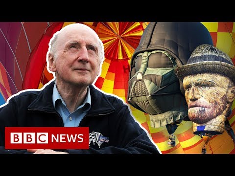 The man who shaped the history of hot air balloons - BBC News