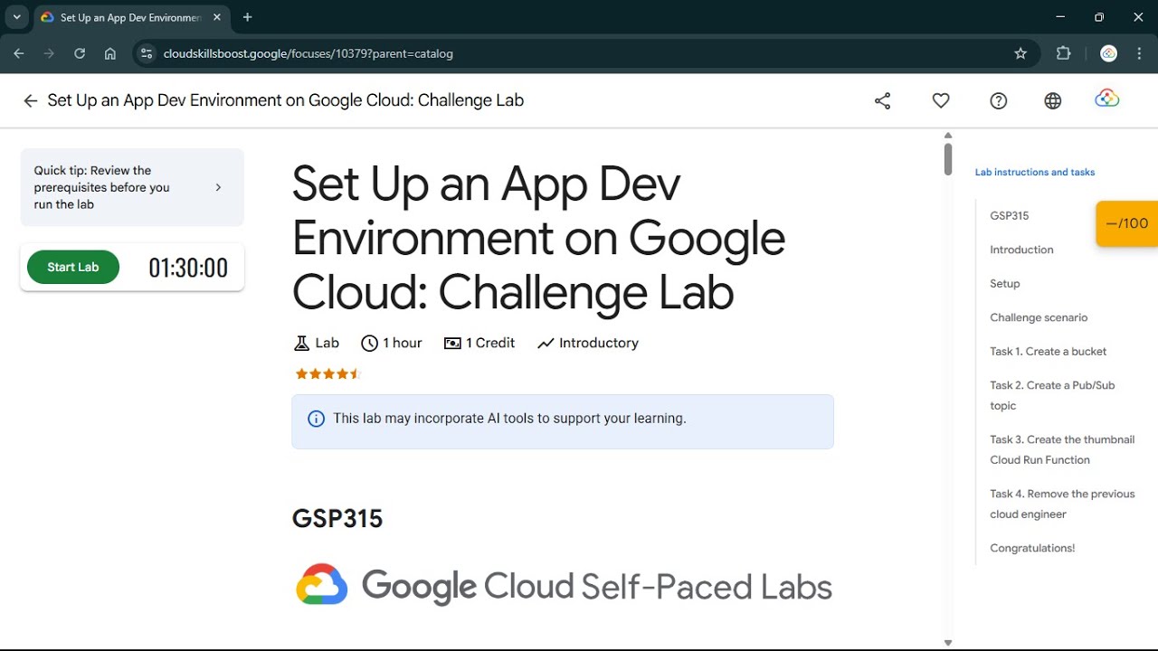 Set Up an App Dev Environment on Google Cloud: Challenge Lab | #qwiklabs | #GSP315