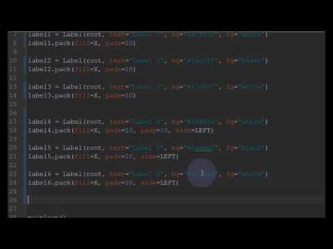 Layout Managers in Python GUI TKInter – Pack, Grid and Place || programminginpython.com