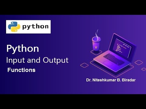 Input & Output Functions in Python in Hindi | Input & Output Statements in Python