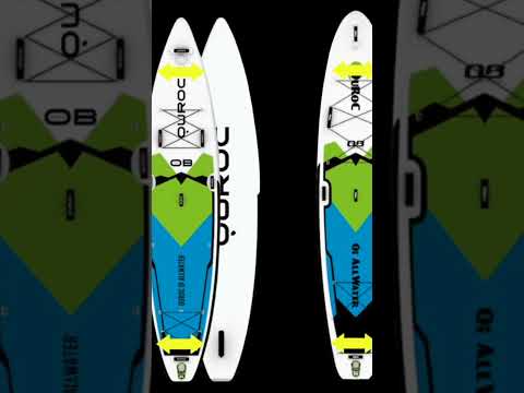 Two Similair but DIFFERENT boards from Quroc - AllWater 12'6 & 13' #paddleboard