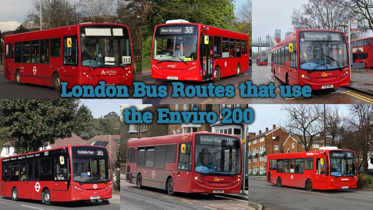 London Bus Routes that use the Enviro 200 (PART 1)