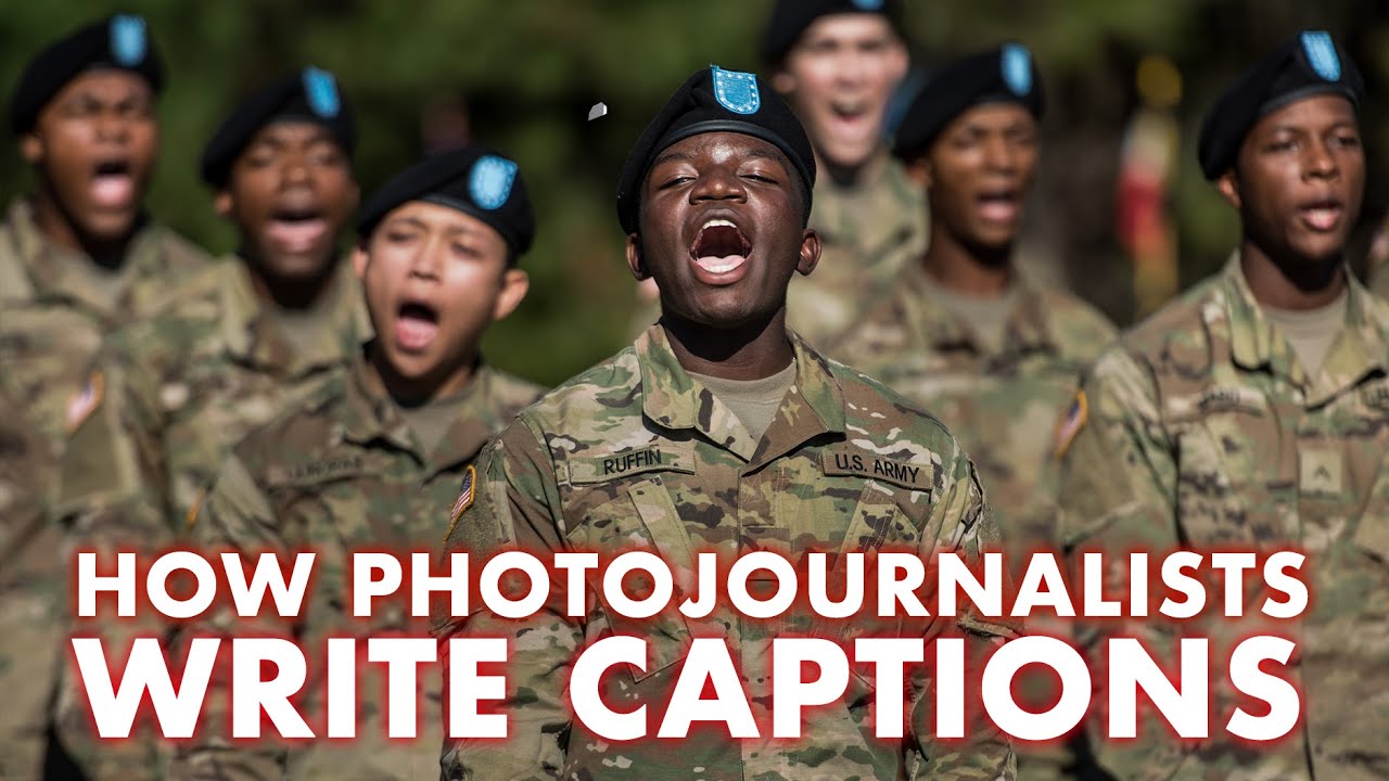 Easy Caption Writing for Photojournalism