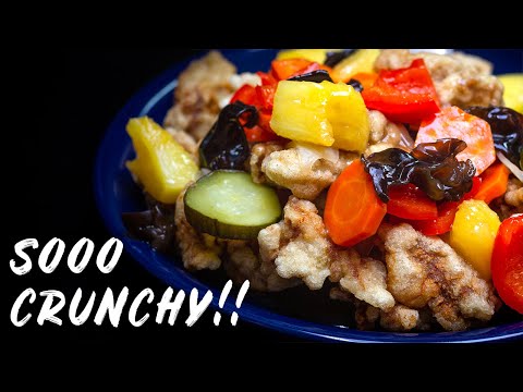 The Crunchiest Tangsuyuk | Korean Sweet & Sour Pork