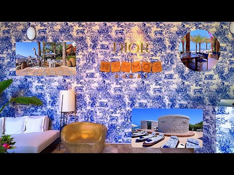 [4K] Nammos Dubai Beach Club Four Seasons Resort Dior May 2023