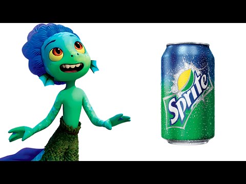 LUCA Movie Characters and their favorite DRINKS + other favorites | Alberto Scorfano, Giulia Paguro