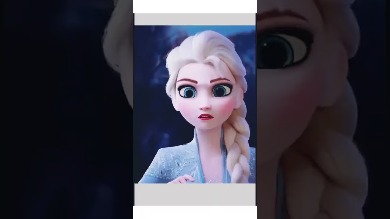 Elsa new glow up with bangs Wow😘 @princessstyle0