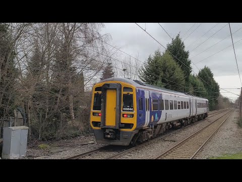 An unusual visitor from the North! 158844 @ Selly Oak Sunday 7th February 2021