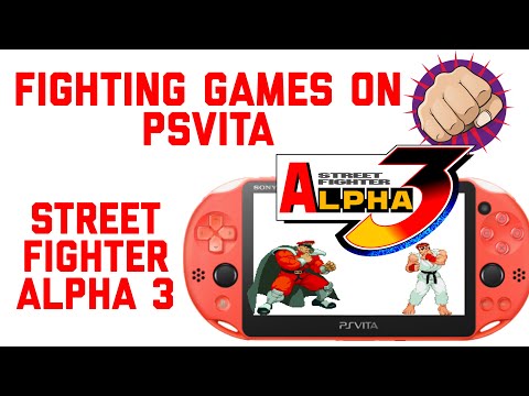 Street Fighter Alpha 3 on PSP - Fighting games on PS Vita!