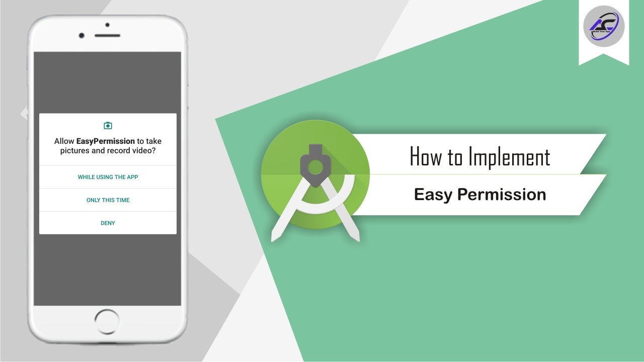 How to Implement Easy Permission Library in Android Studio | EasyPermission | Android Coding