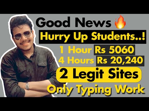 ✔️Part-time Online Typing work | Typing jobs for Students | earn4spend