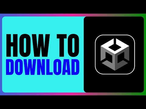 How to Download Unity 2025!!