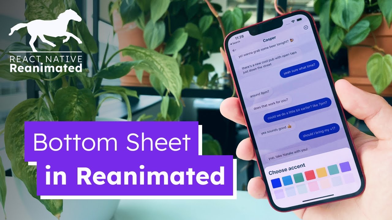 How to Make a Bottom Sheet with React Native Reanimated