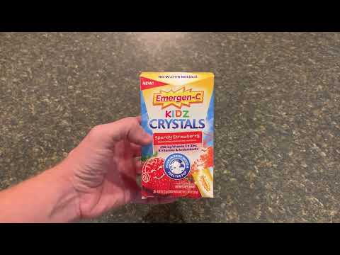Our Kids Love These! NO MIXING! Emergen-C Kidz Crystals