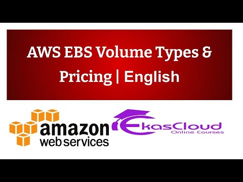 #AWS EBS Volume Types & Pricing | Ekascloud | English