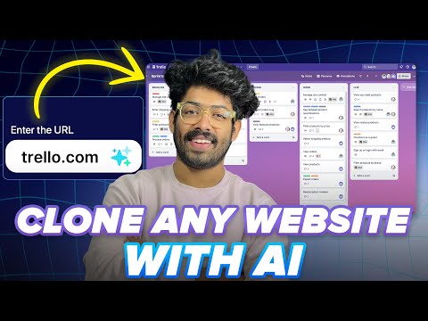 CLONE Any Website Using AI - Just Paste the Link!