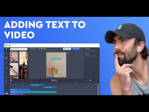 How to add text to a video online for free