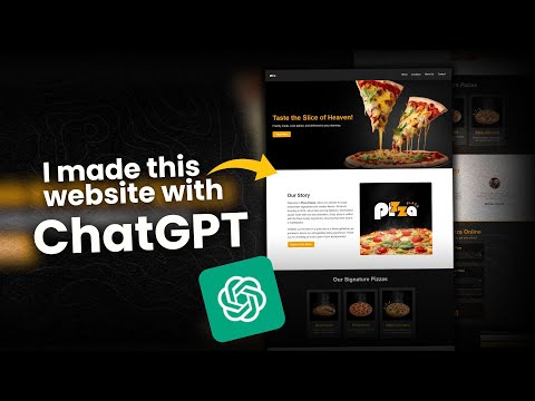 How To Code An Entire Website Using ChatGPT (No Coding Experience)