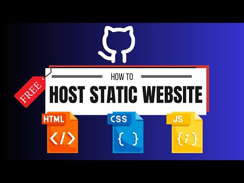 Host your HTML/CSS/JS static website project for free on GitHub.