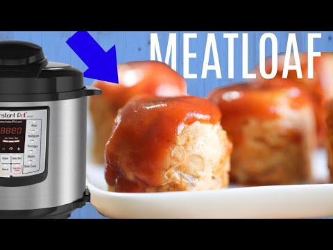 Instant Pot Meatloaf 2 WAYS! Mini Meatloaf and Meatloaf with Potatoes