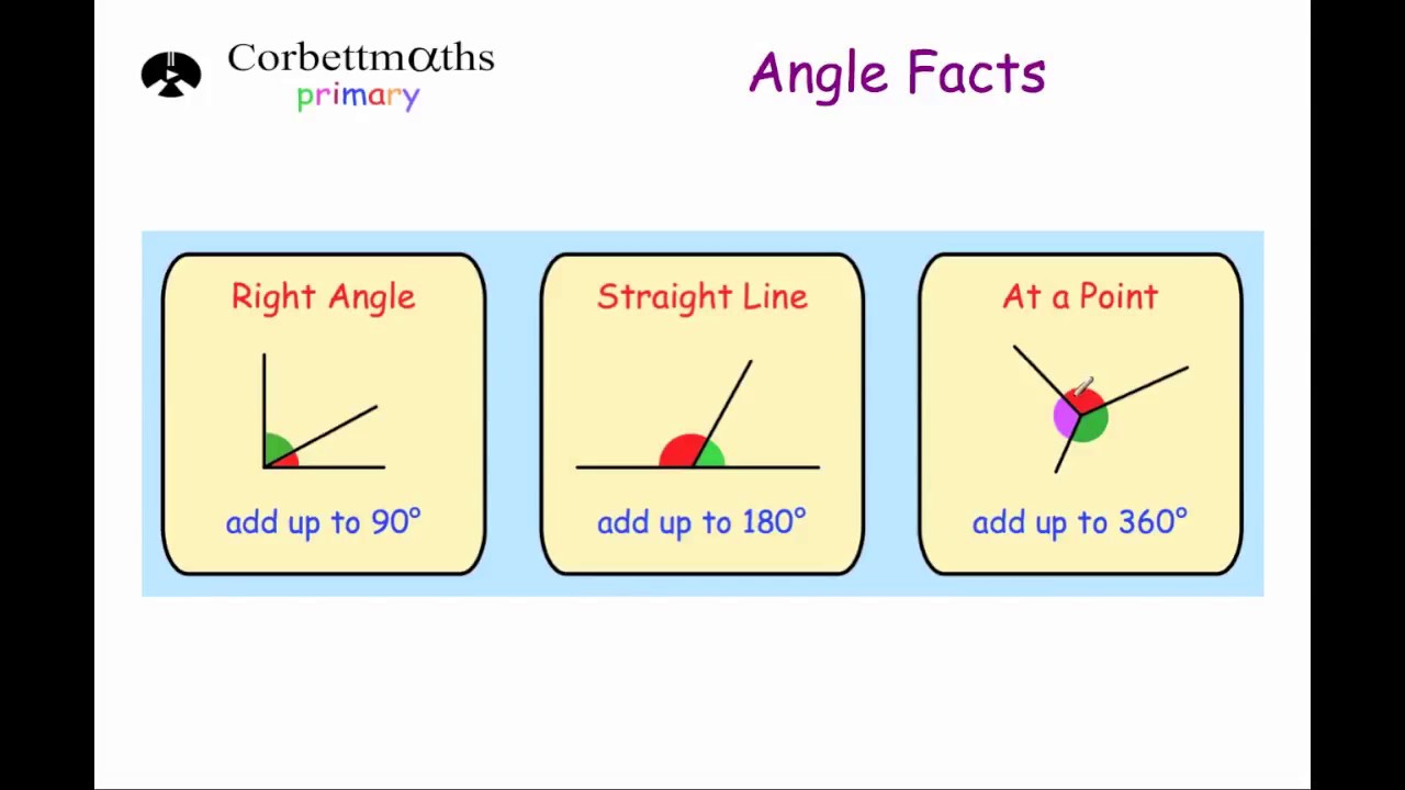 Angle Facts - Primary