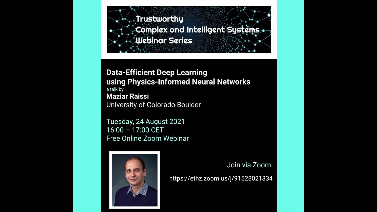 Data-Efficient Deep Learning using Physics-Informed Neural Networks