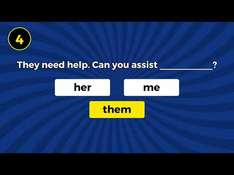 Object Pronouns Quiz Test Your English Skills – 'Him, Her, It & Them
