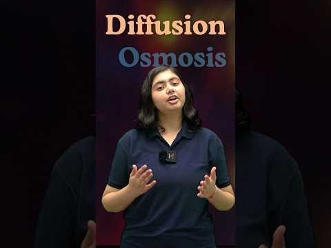What’s the difference between osmosis and diffusion? Biology Shorts | IGCSE Edexcel OLevel GCSE