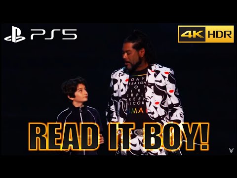READ IT BOY 😍 - Christopher Judge (Kratos) to Atreus (Sunny Suljic) at Game Awards 2018 | GOTY