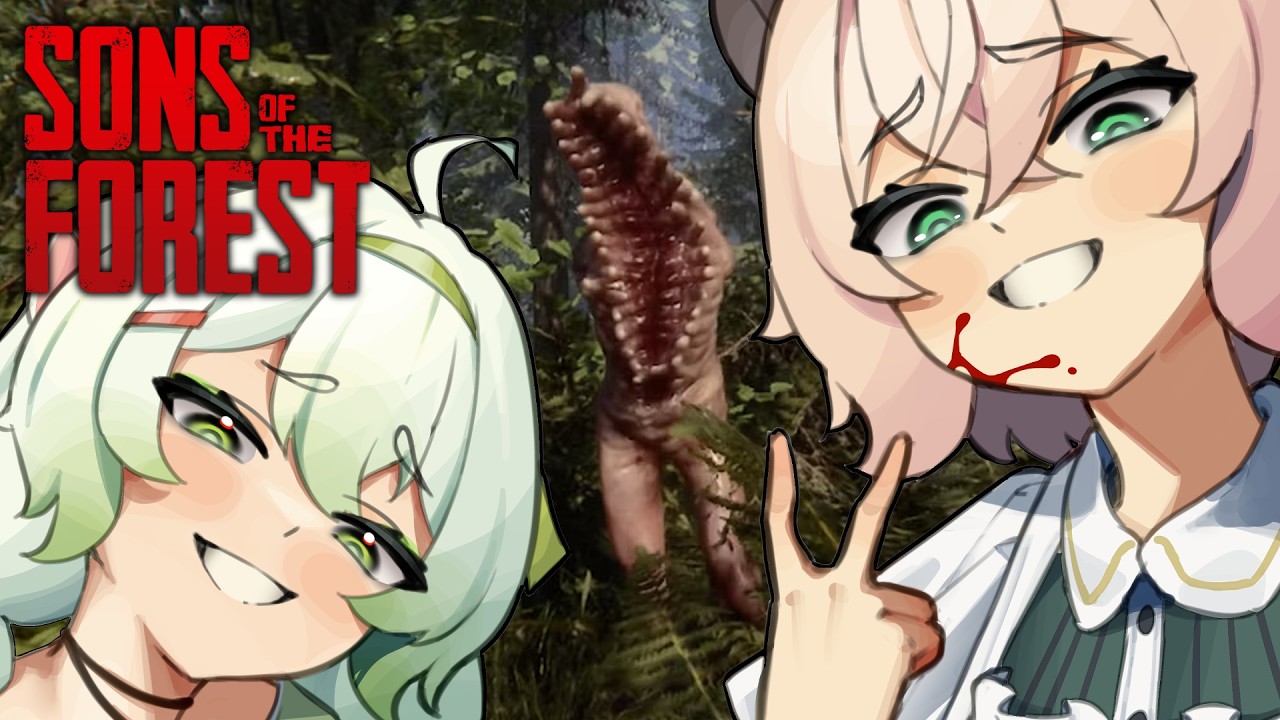 【Sons Of The Forest】 This is where I threw a grenade at Kelvin, PaRappa with @Limealicious !!