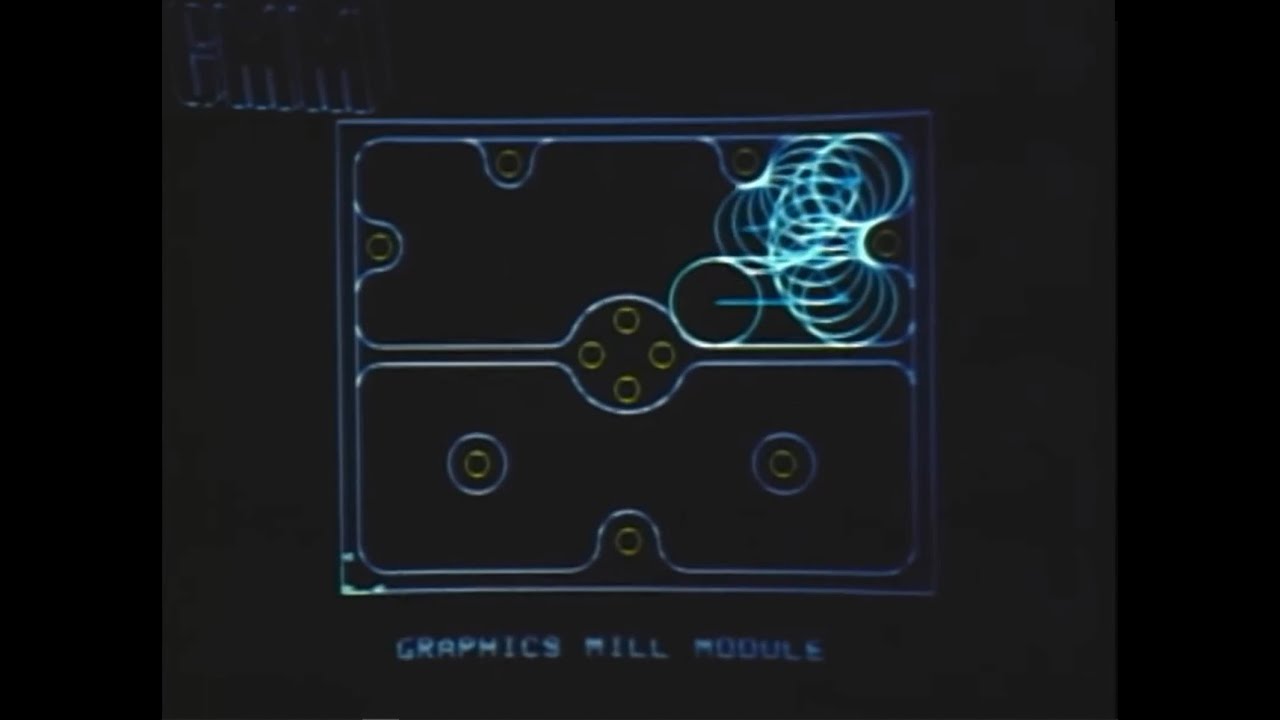 GMM Graphics Mill Module & UNIGRAPHICS (~1983)