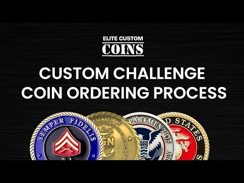 Custom Challenge Coins Ordering Process