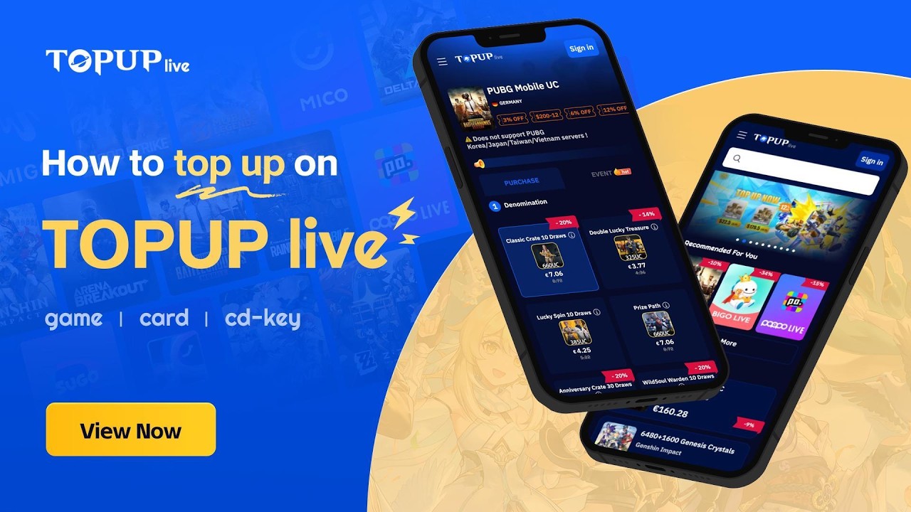 How to Top Up on TOPUPlive (Safe & Fast Guide) 💎