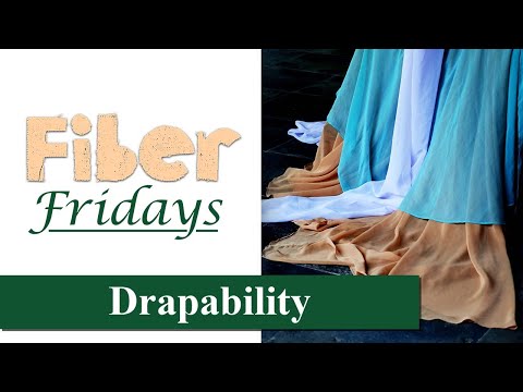 What Is Drapability? (Fiber Fridays)