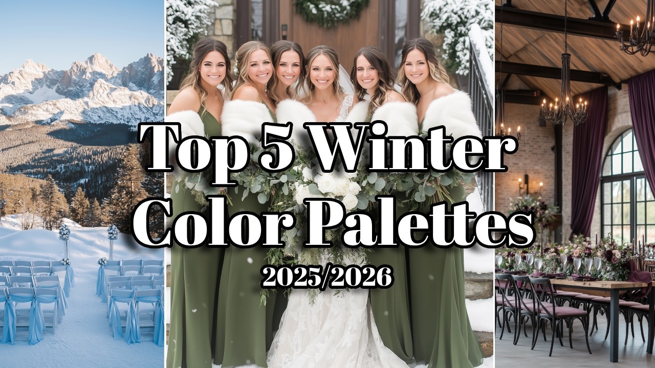 Winter Weddings — Elegant Venues, Themes & Styles