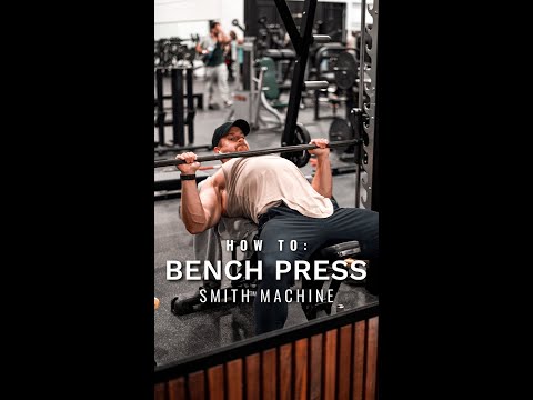 How To: Smith Machine Bench Press(Explained) #shorts #workout #fitness #ytshorts #gym #chestworkout