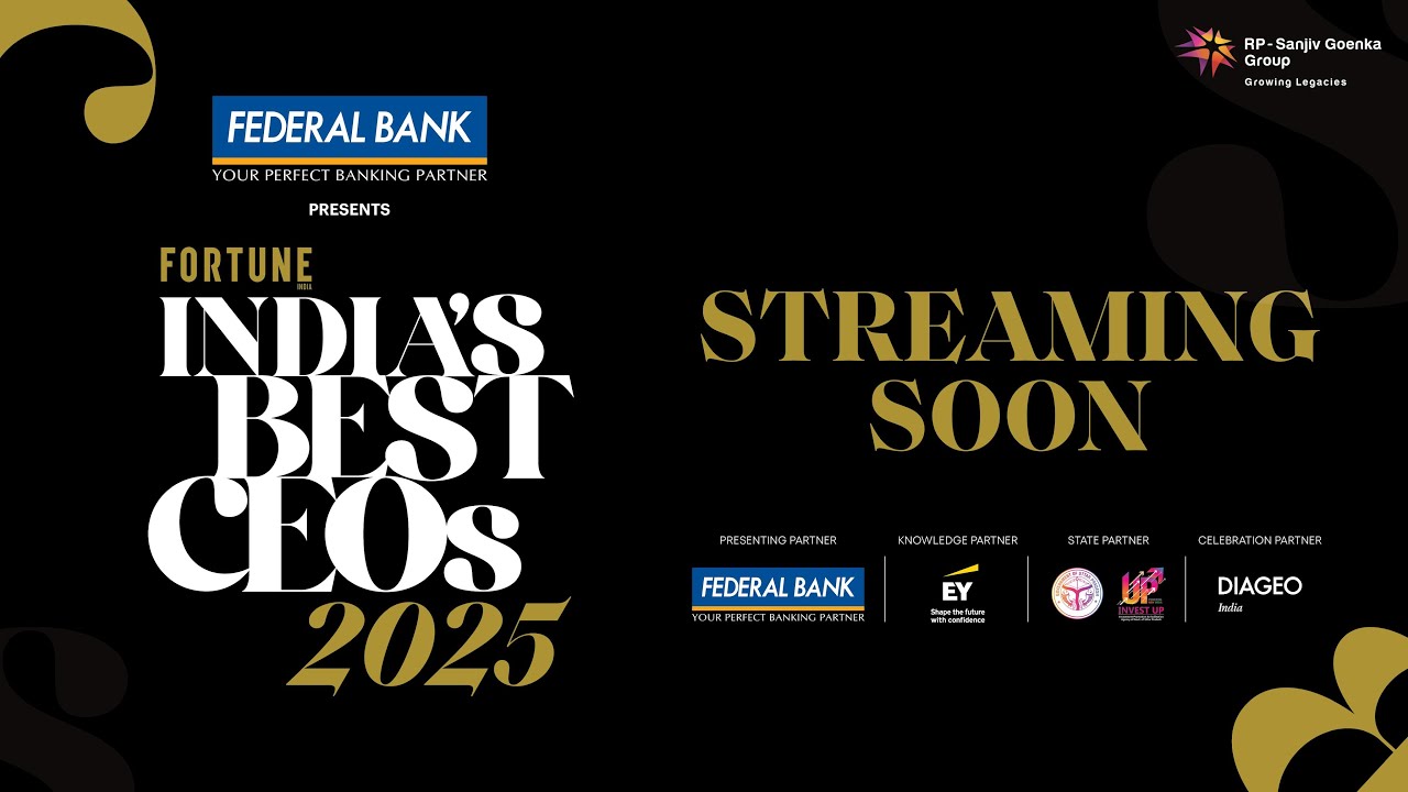 India’s Best CEOs 2025 | Fortune India Celebrates Leadership Excellence