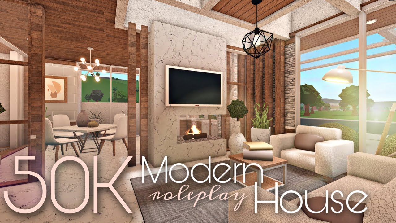 BLOXBURG: 50K ROLEPLAY HOUSE | NO-GAMEPASS