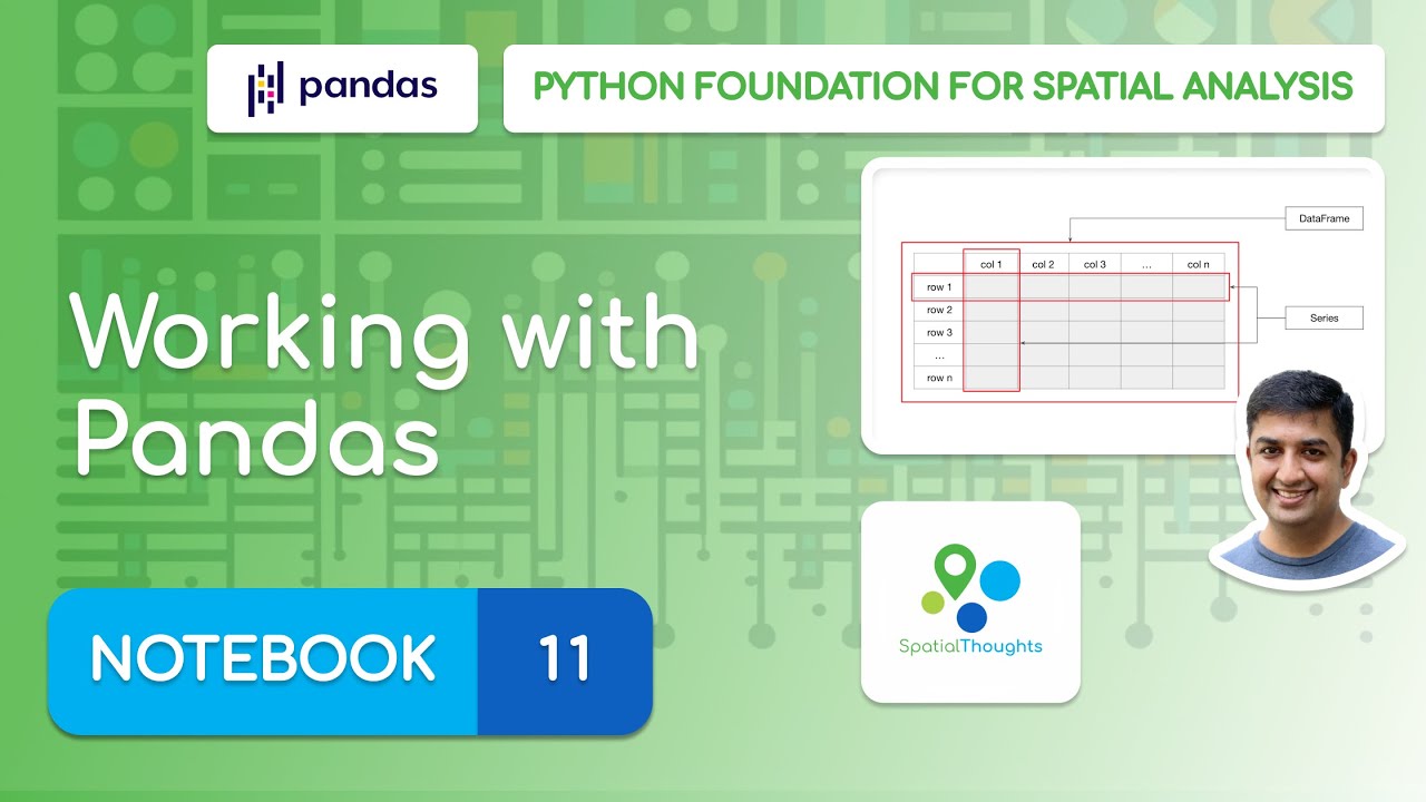 Notebook 11 - Working with Pandas - Python Foundation for Spatial Analysis