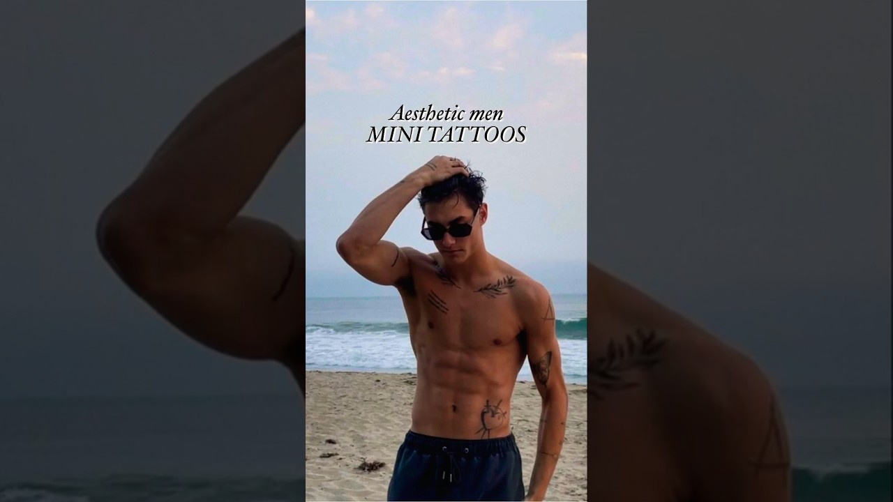 Aesthetic men MINI tattoos