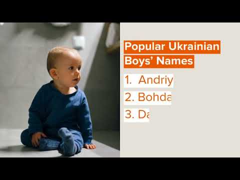 Ukrainian Boy Names For Your Baby