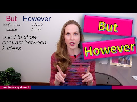 However & But - How to Use However & But